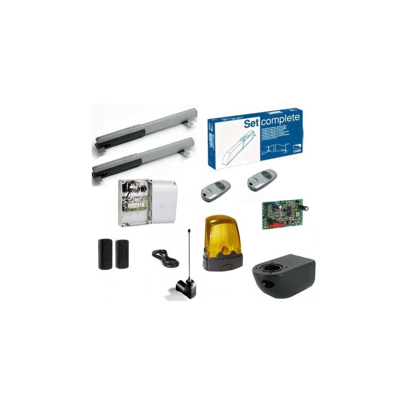 Système Complet Atus Pour Portail Battant Jusqu'À 3M Par Vantail