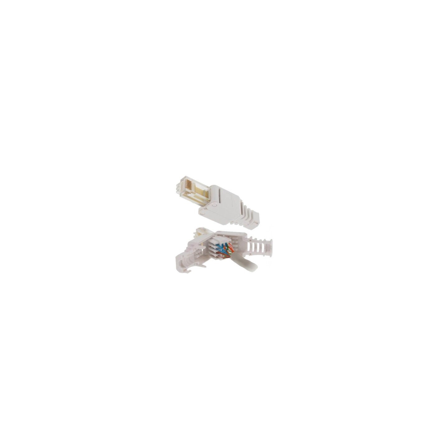 Plug RJ45 Cat6 UTP sans outil AWG26/24 manchon intégré