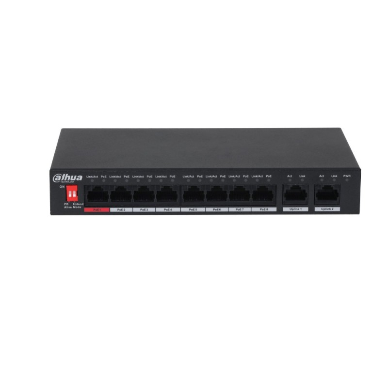 Switch Nombre De Ports : 8 Poe + 1 Puissance Max Par Port