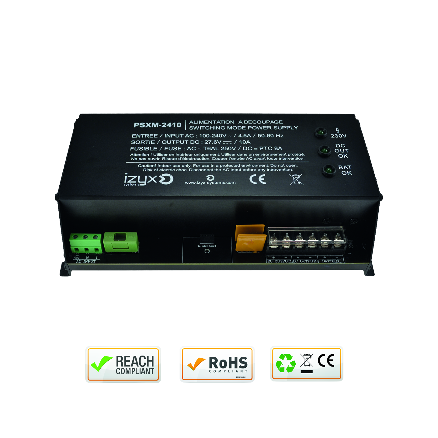 Module Alimentation Chargeur Psxm 14M 230V Ac / 24V Dc / 10A